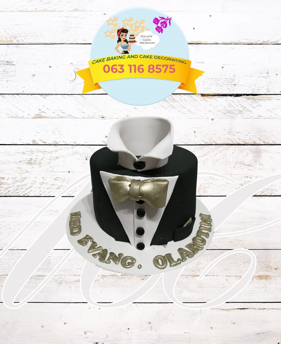 Suit Cake - Merciful Cakes